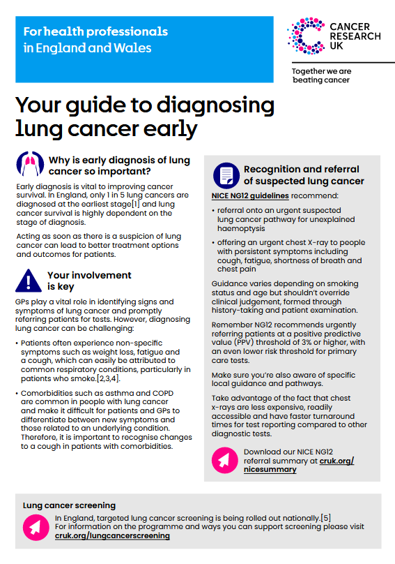 GP and Practice Insight guides | Cancer Research UK