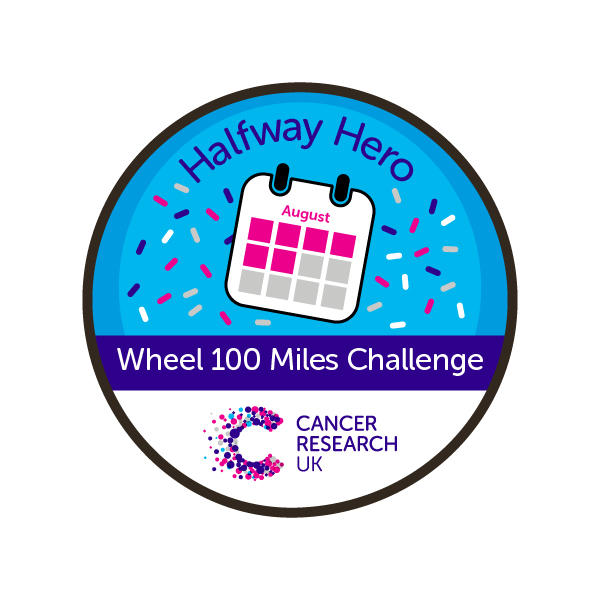 Wheel 100 Challenge Fundraising Hub | Cancer Research UK