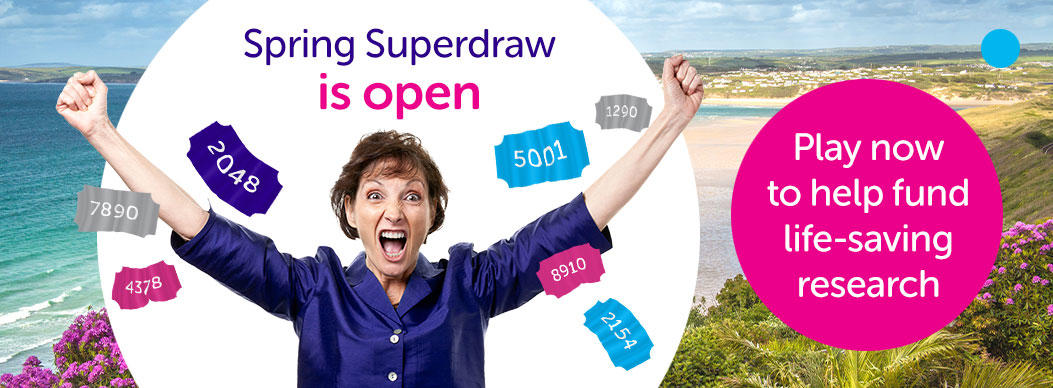 Spring Superdraw 2023 | Cash Prizes | Cancer Research UK