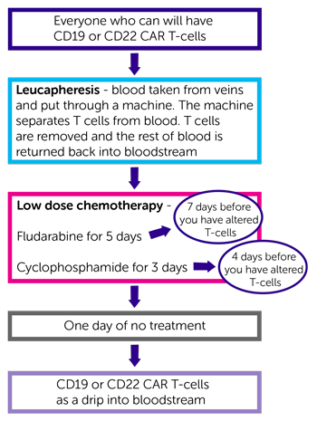 A trial of CD19 AND CD22 CAR T-cells to treat blood cancers in children ...